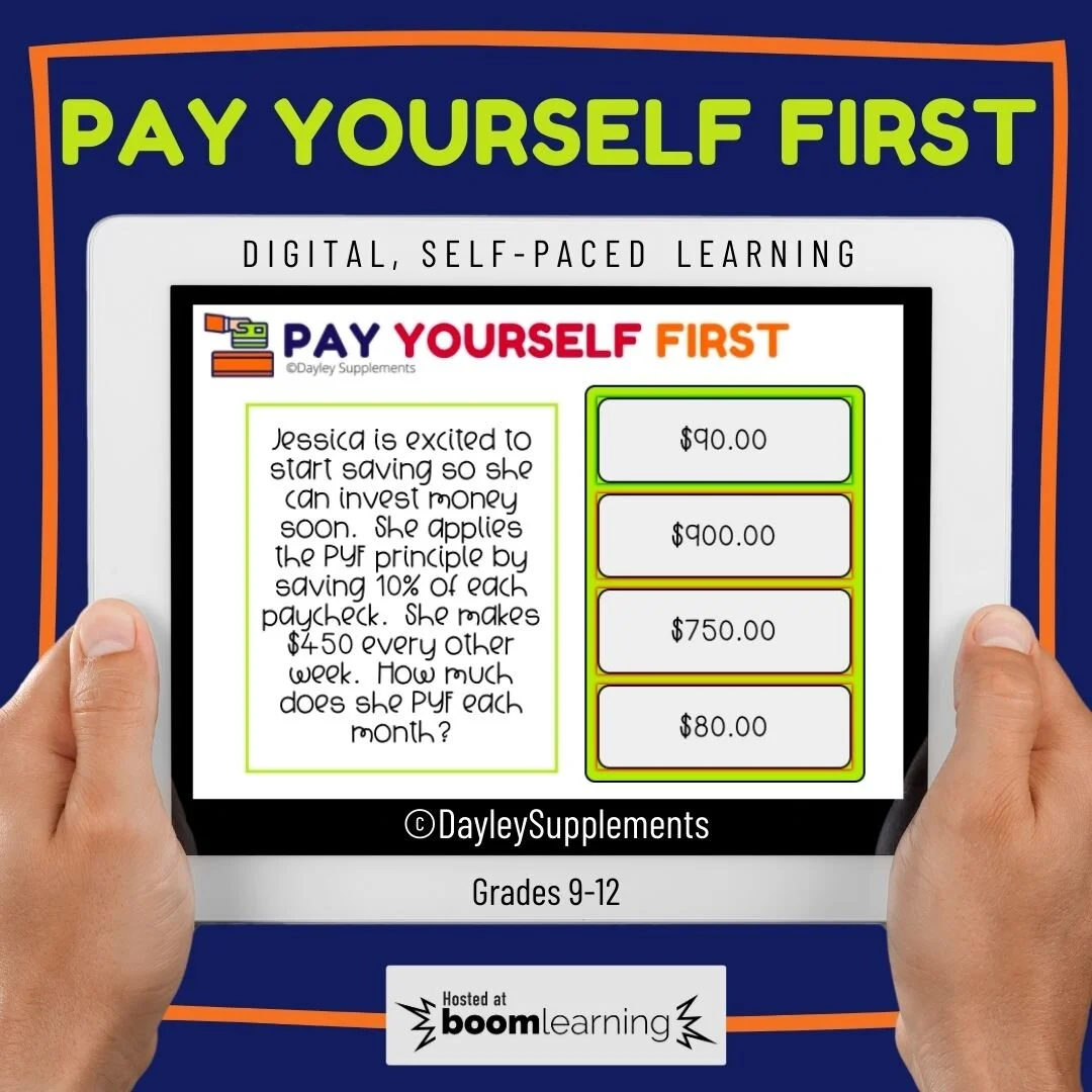Boom Cards™ for Financial Literacy — Dayley Supplements