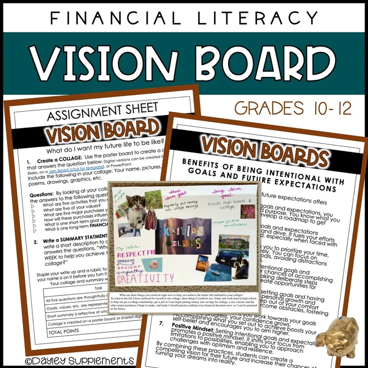 Unlocking Financial Success: The Power of Vision Boards for High School ...