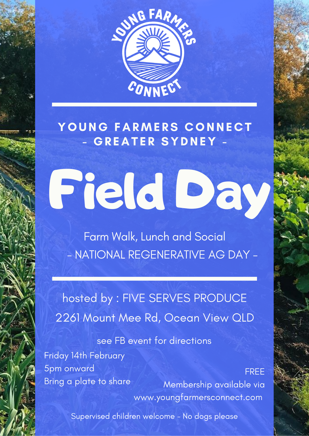 FEB 14 YOUNG FARMERS CONNECT - GREATER SYDNEY - FIELD DAY / NATIONAL ...