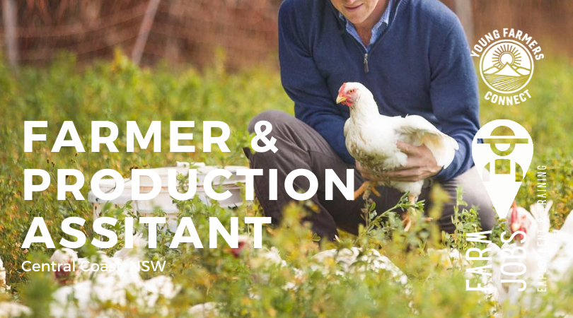 Farmer & Production Assistant — YOUNG FARMERS CONNECT
