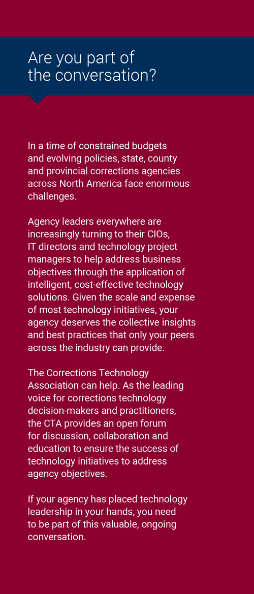 CTA BROCHURE — Corrections Technology Association