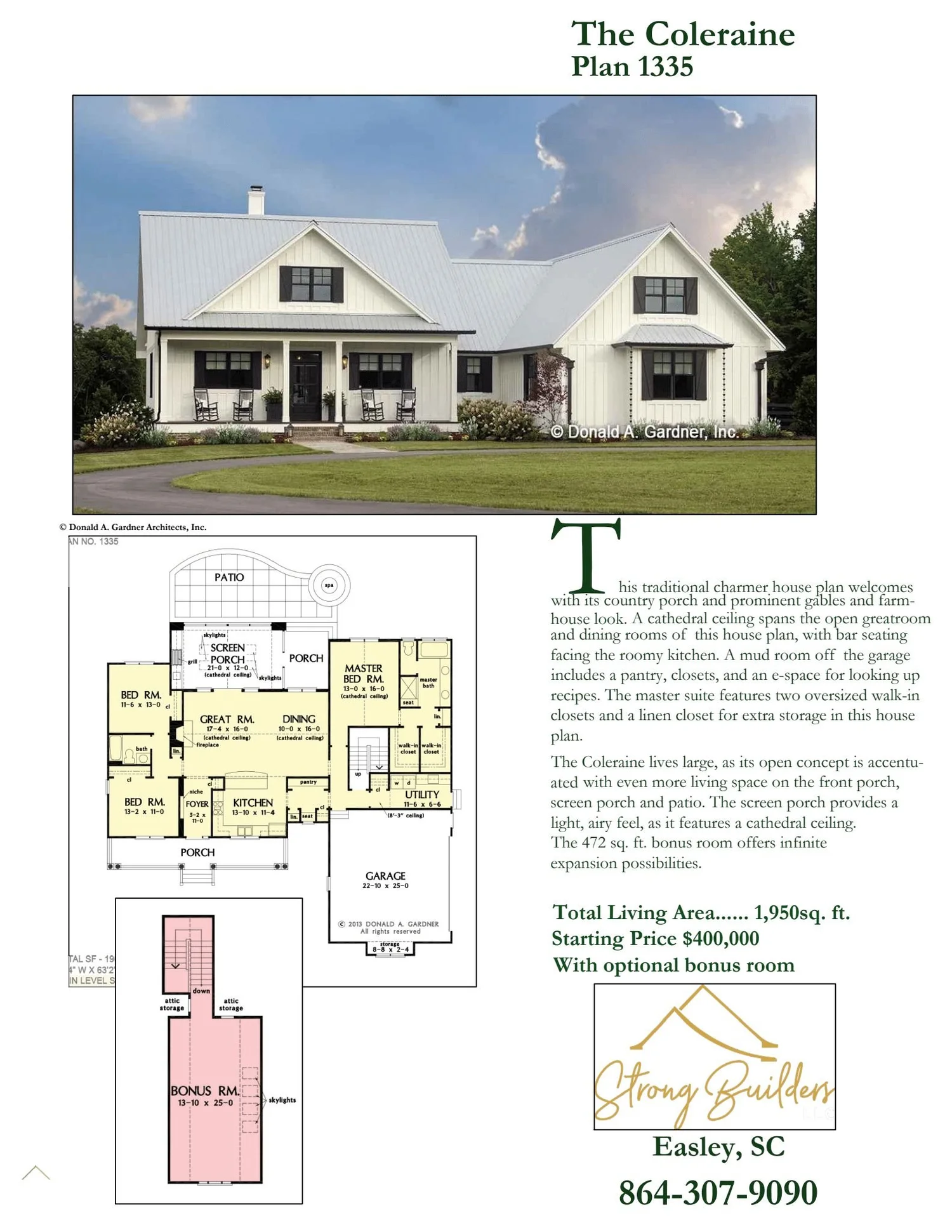 Plans — Strong Builders LLC