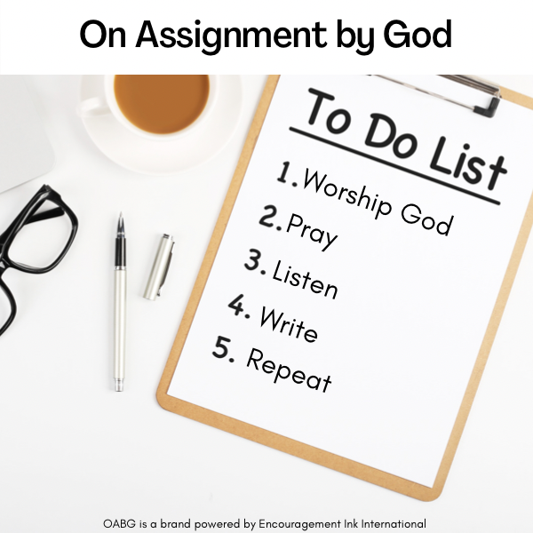 ON ASSIGNMENT BY GOD