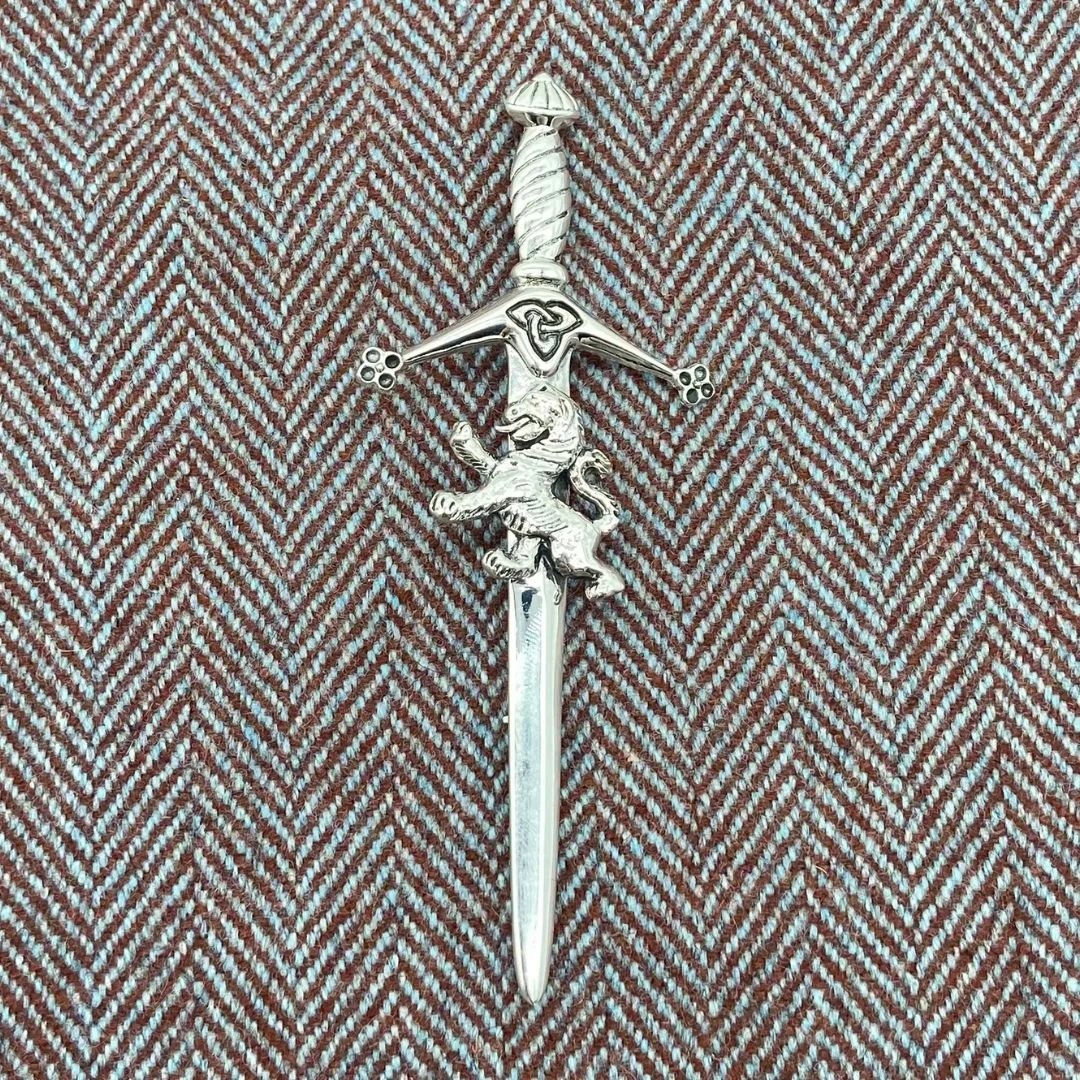 Stag head Kilt Pin - Sterling Silver from Slanj Kilts