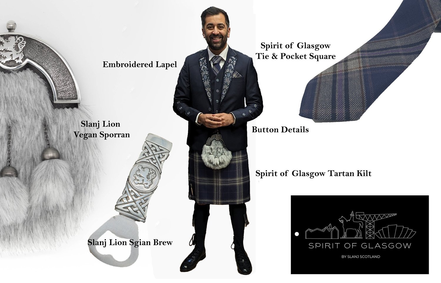 The First Minister’s Slanj Outfit Explained from Slanj Kilts | Glasgow ...