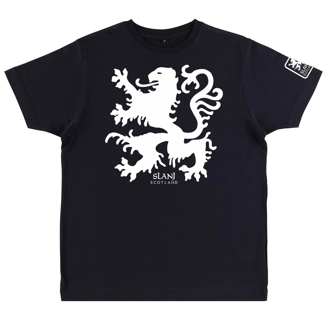 2 Tone Blue Lion T-Shirt from Slanj Kilts | Glasgow Kilt Hire | Buy ...