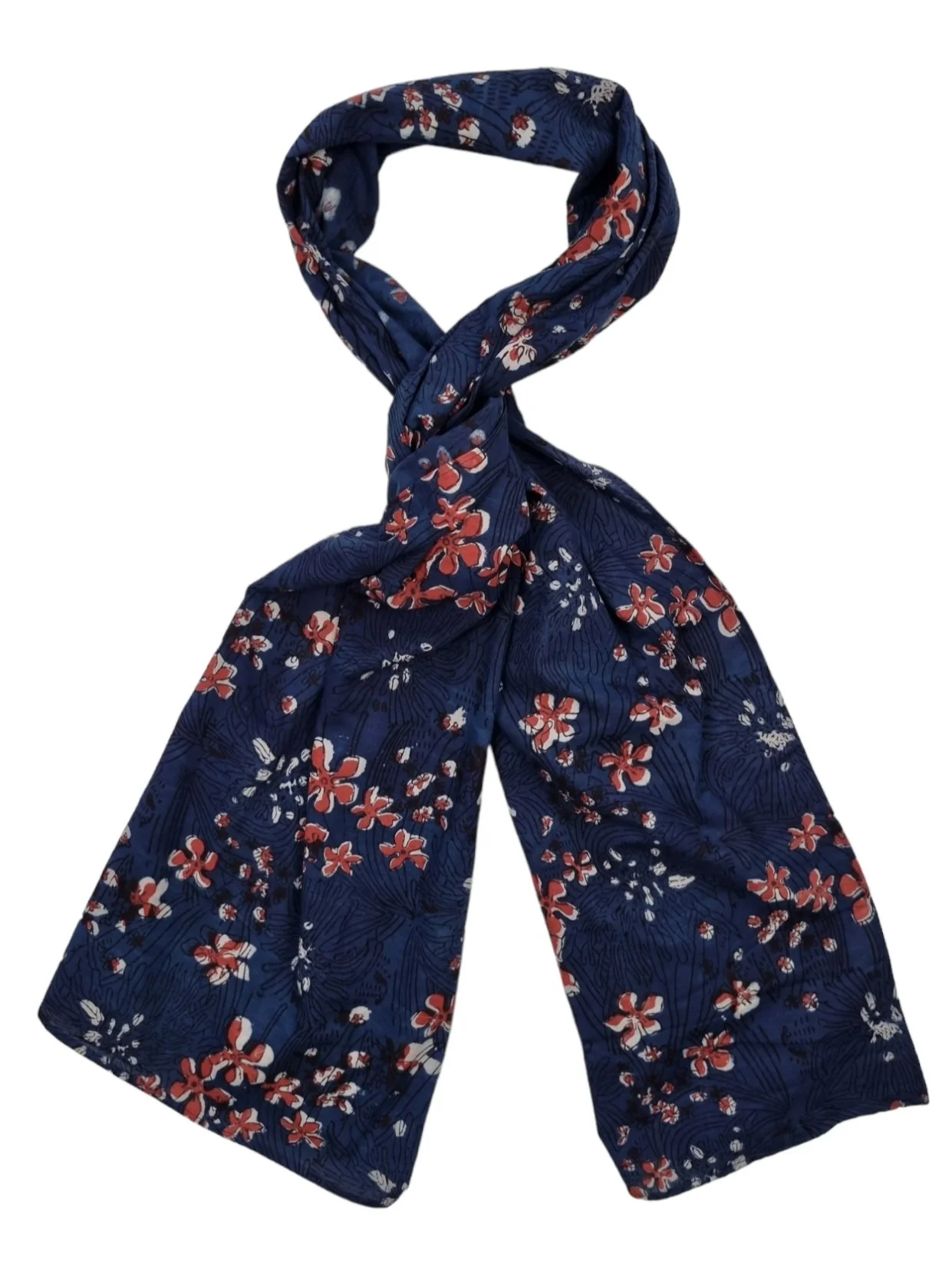 Fair Trade hand block printed ethical scarves — Jenerous