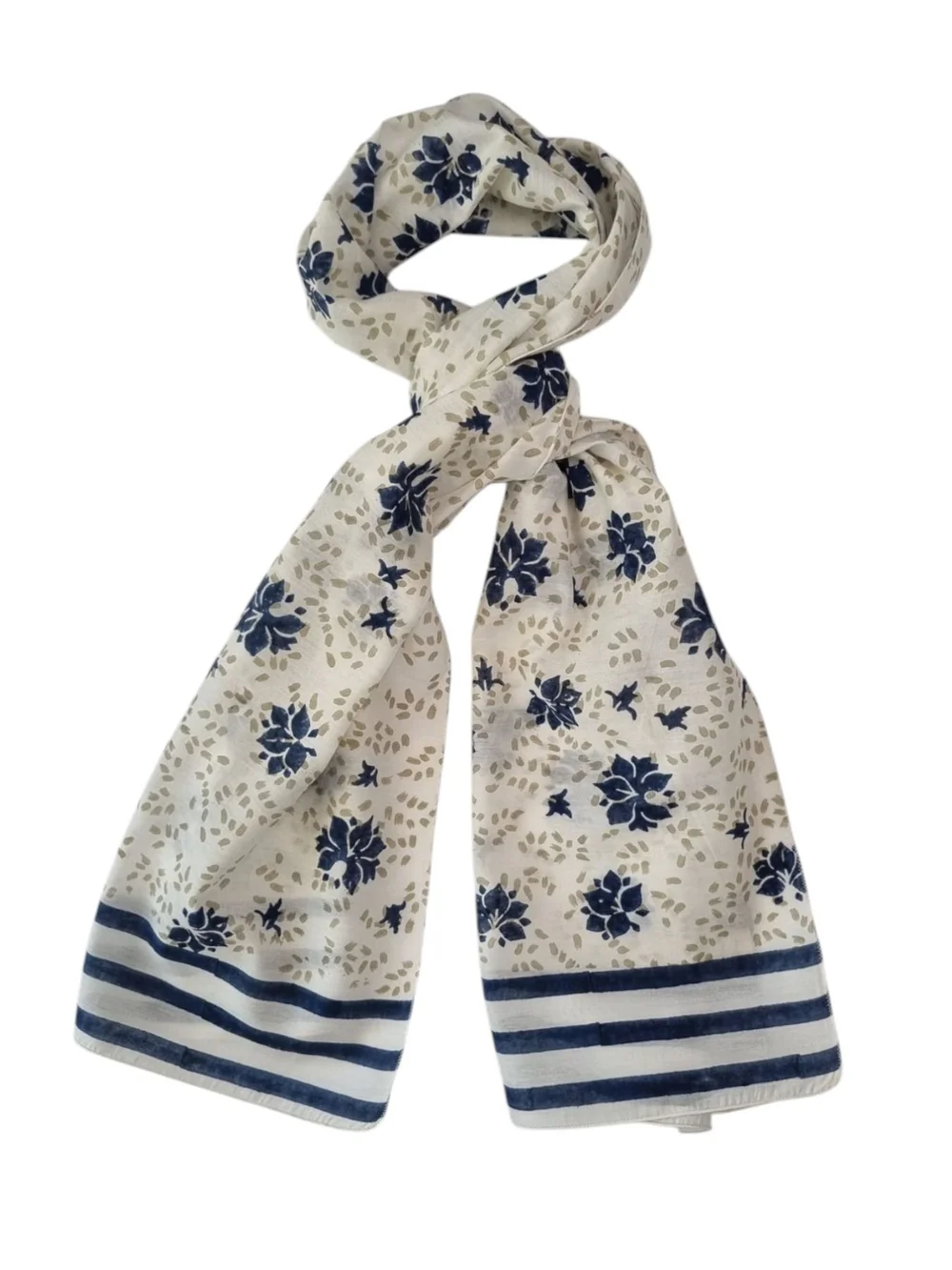 Fair Trade Hand Block Printed Ethical Scarves UK | Organic Cotton ...