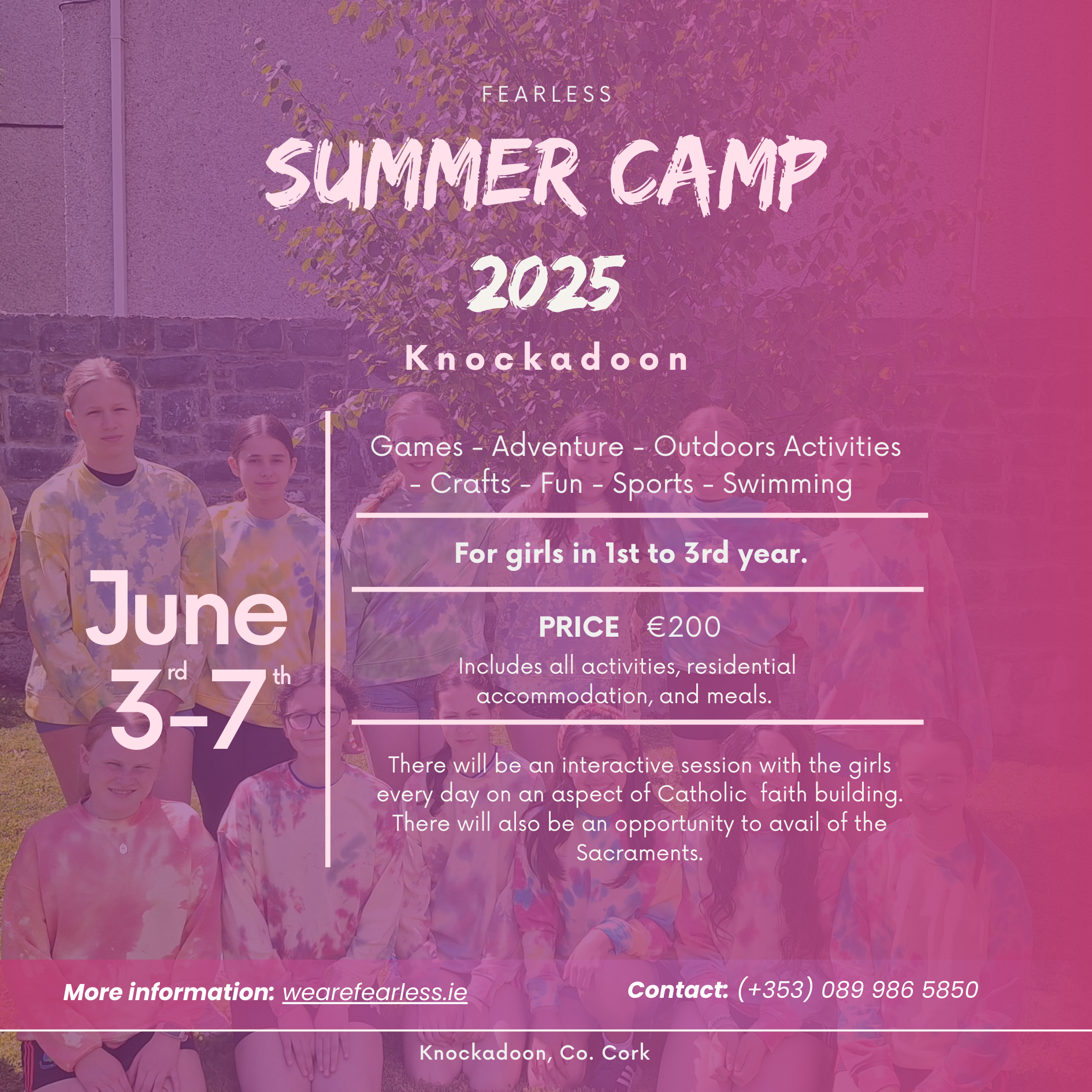 Summer Camp- Knockadoon Cork — FEARLESS