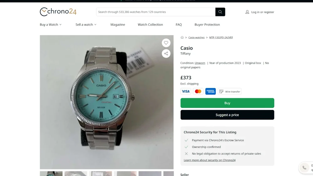 The REAL Truth About the Casio Datejust Tiffany Watch — Ben's Watch Club