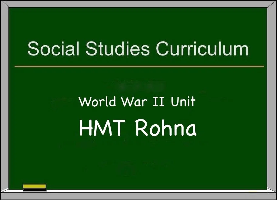 The WWII HMT Rohna story In the Schools — Rohna Classified documentary