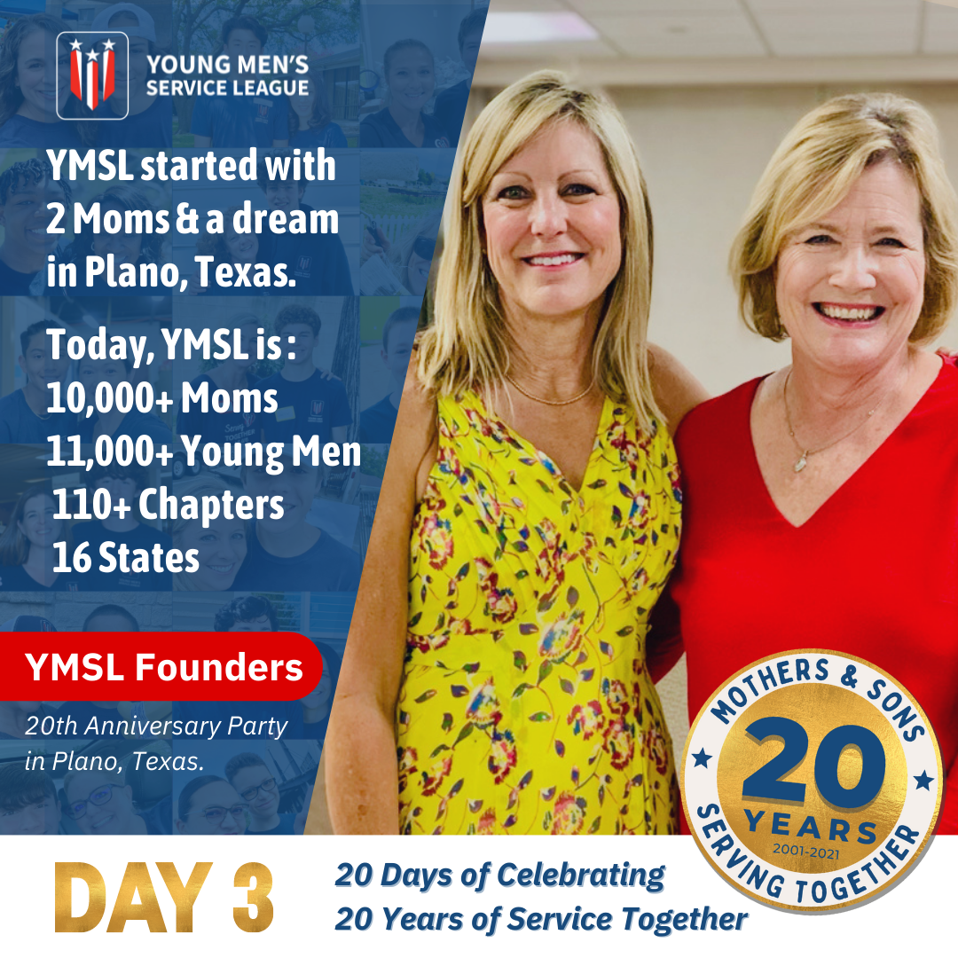 20th Anniversary — Young Men's Service League