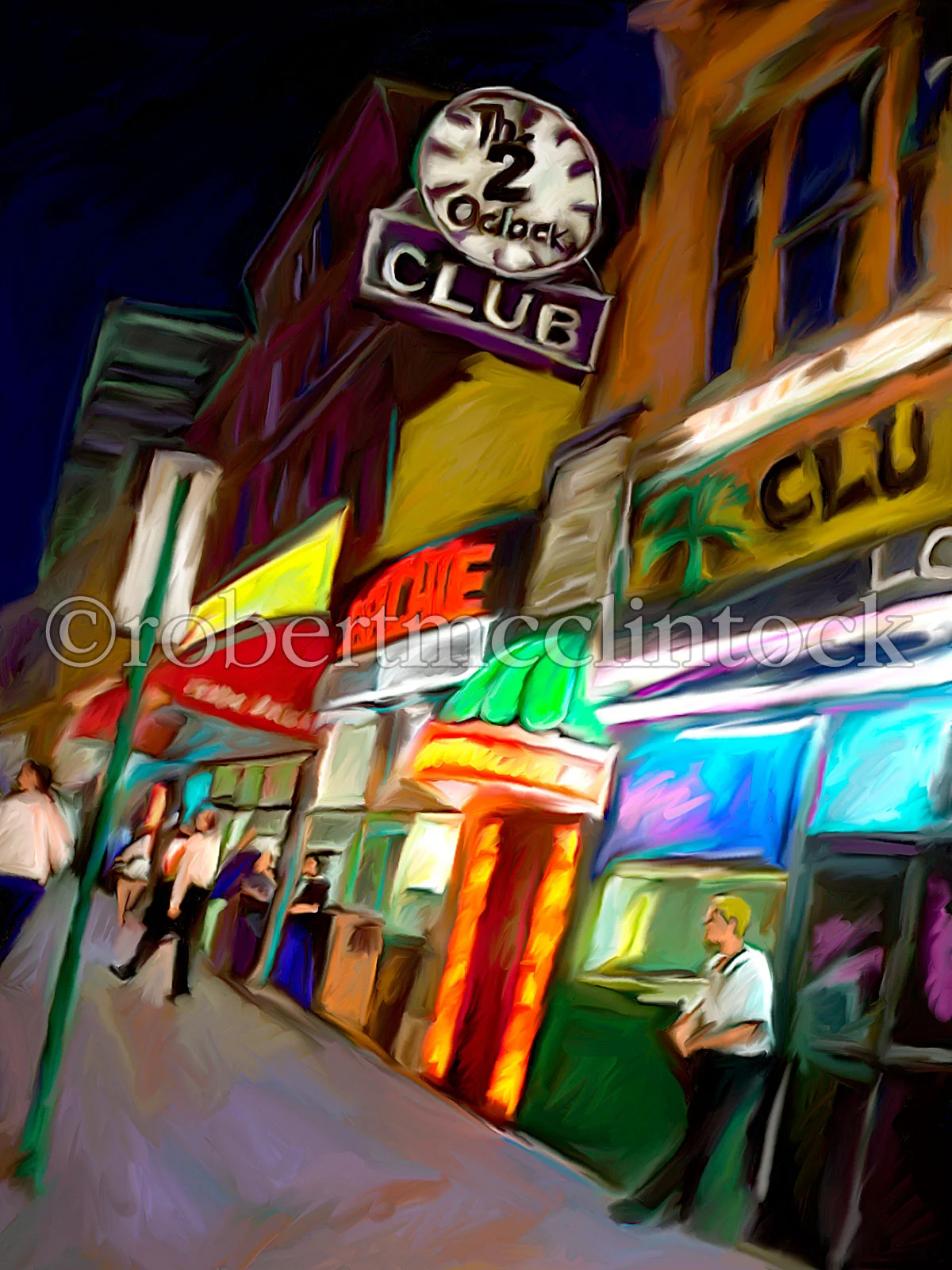 "TWO O'CLOCK CLUB" - DOWNTOWN — RobertMcClintock.com