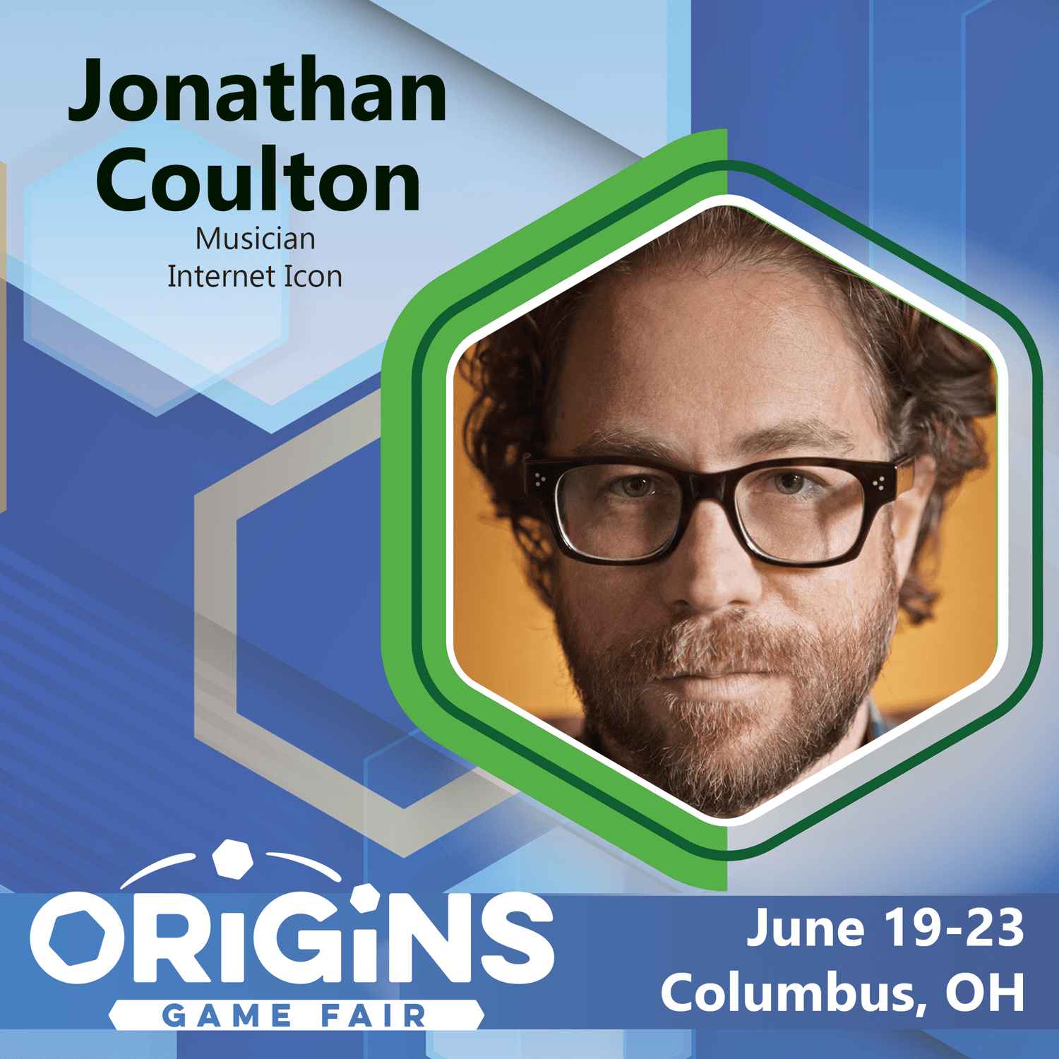 JonathanCoulton — Origins Game Fair