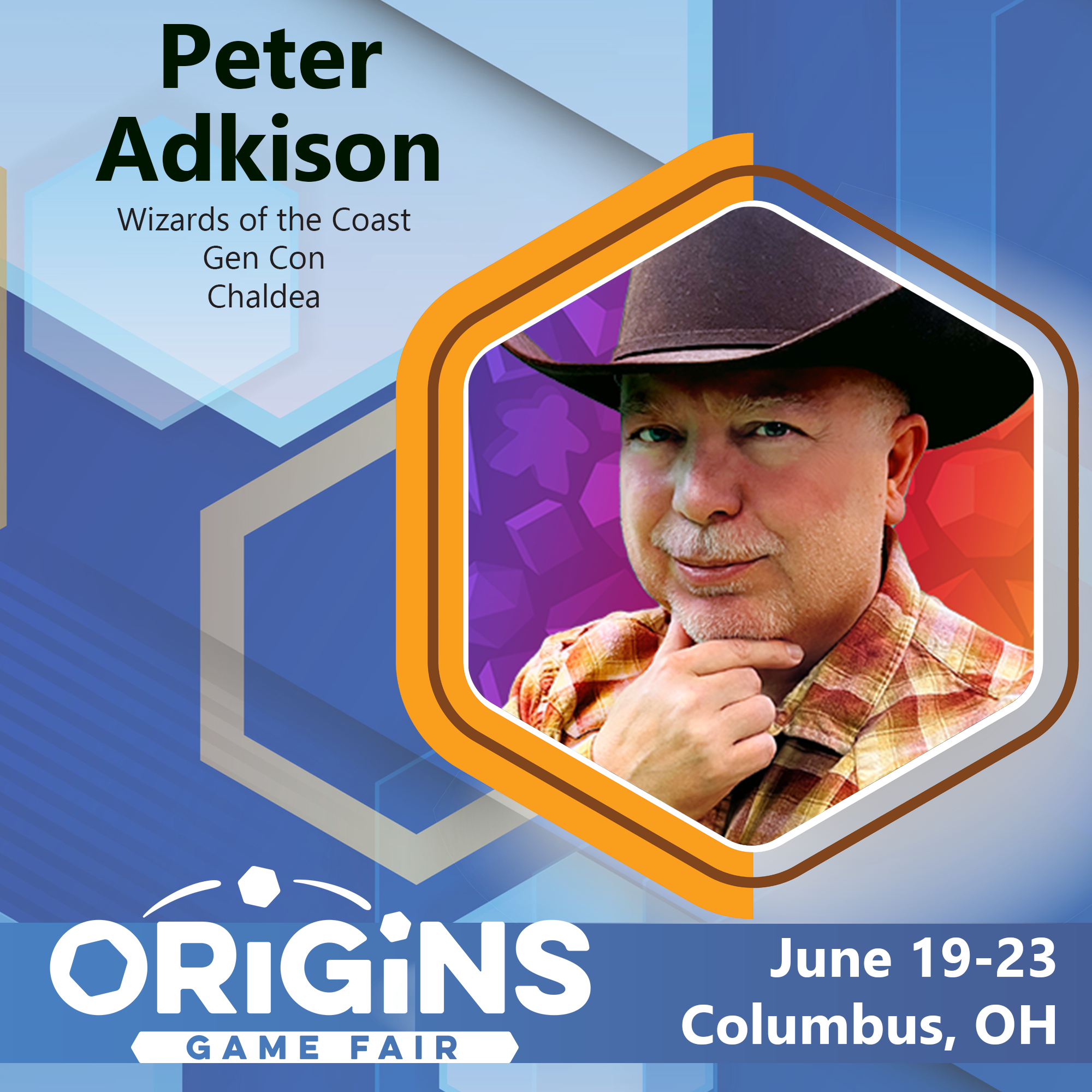 Peter Adkison — Origins Game Fair