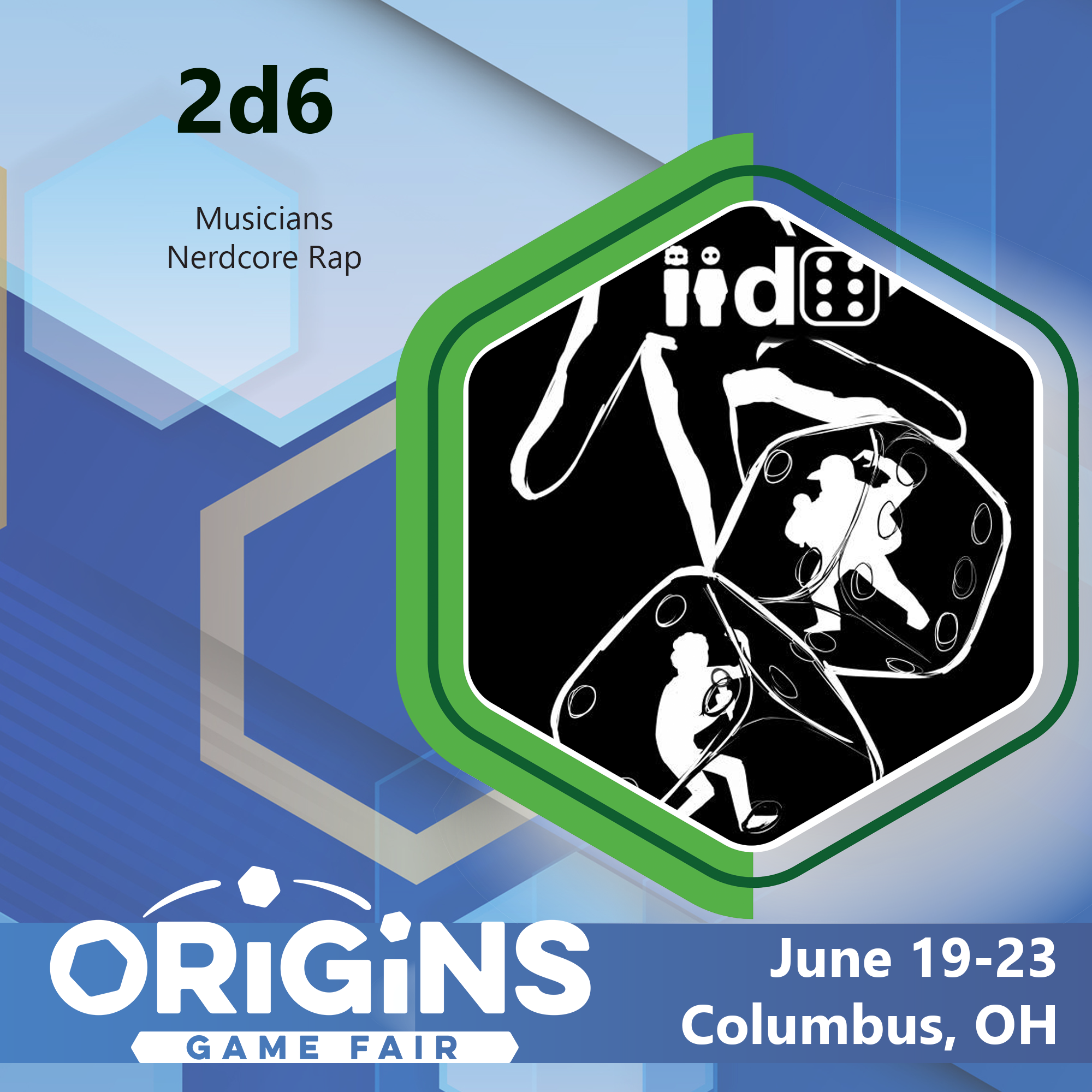 2D6 — Origins Game Fair