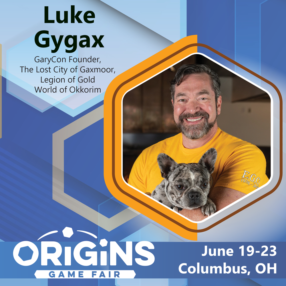 Luke Gygax — Origins Game Fair