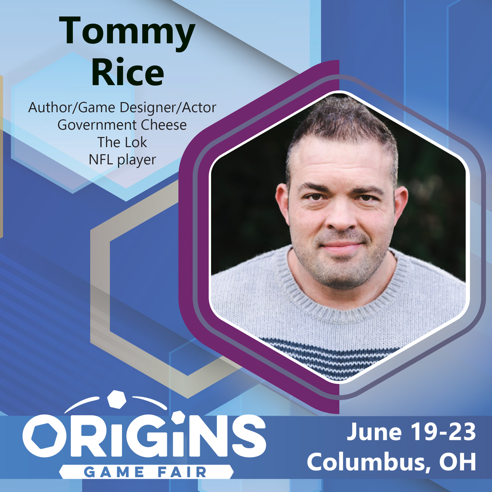 Tommy Rice — Origins Game Fair