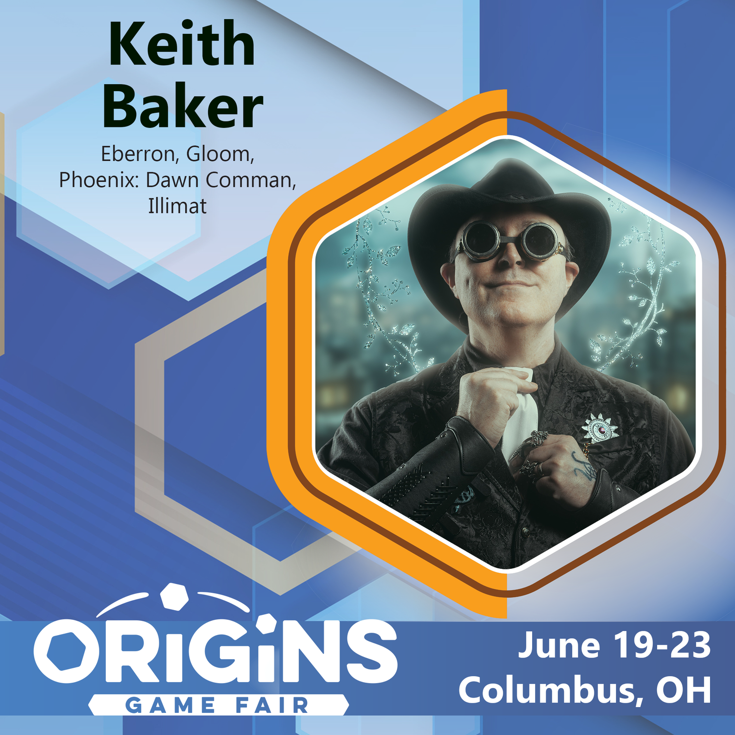 KeithBaker — Origins Game Fair
