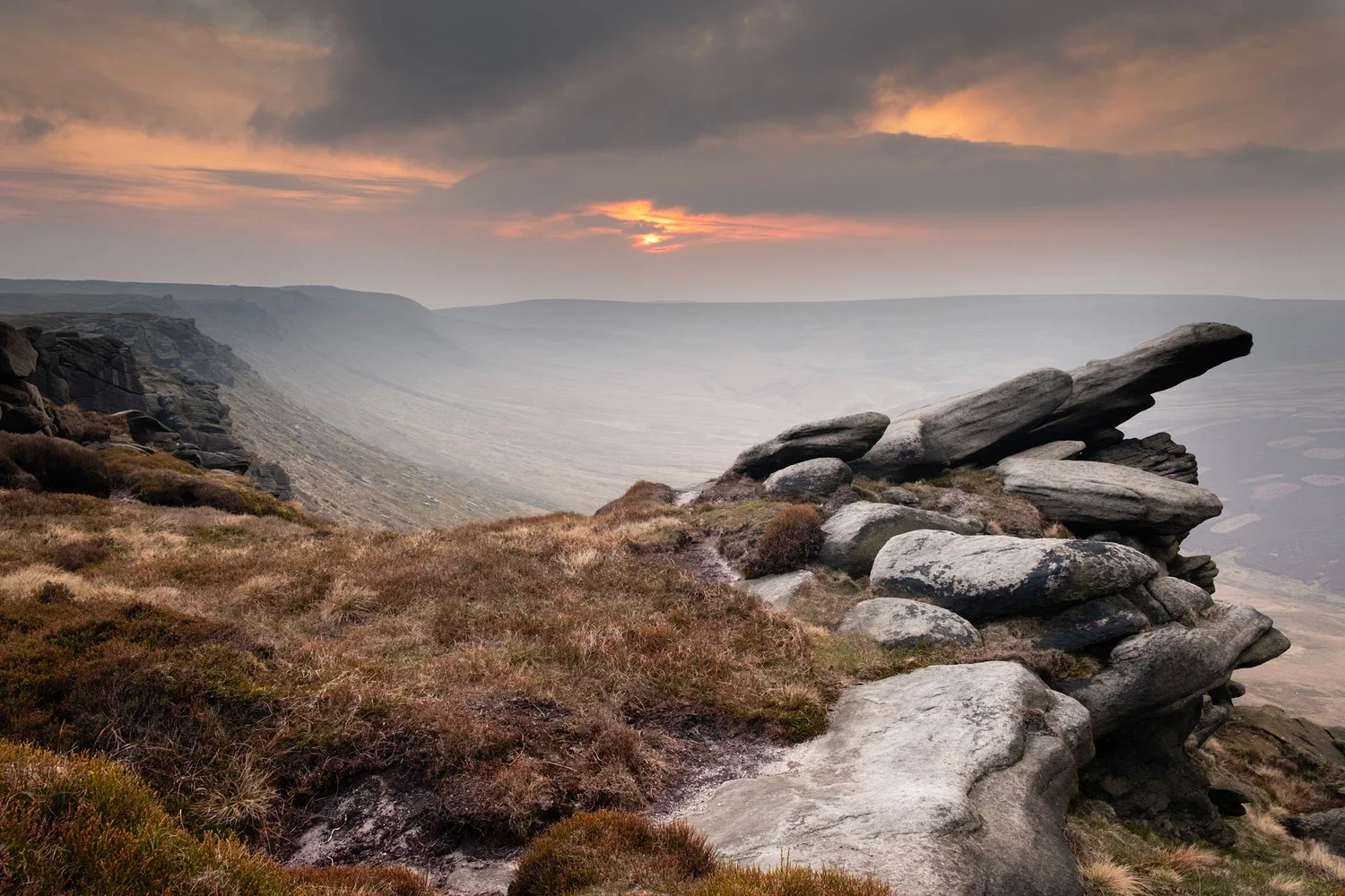 kinder Scout circular walk from Snake pass — IAN WORTH