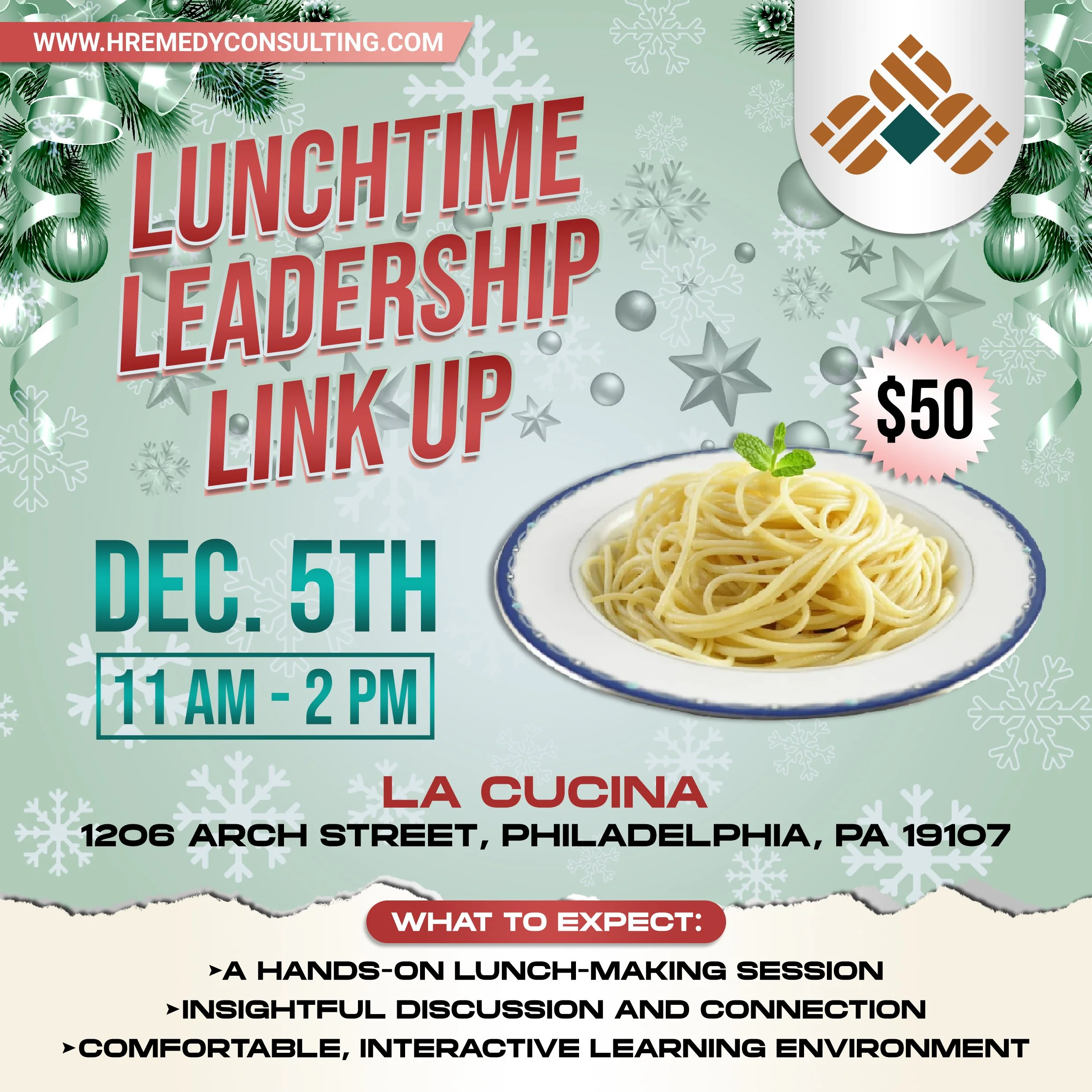 Lunchtime, Link Up — HRemedy Consulting