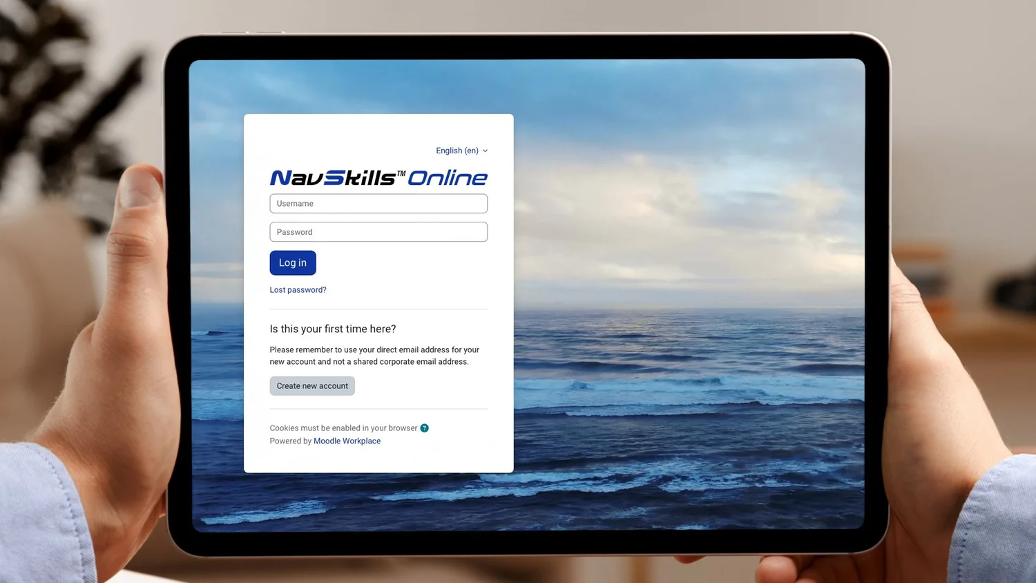 Direct access to online training — Furuno Maritime Training