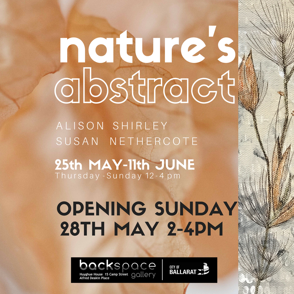 'Nature's Abstract' Exhibition — Susan Nethercote