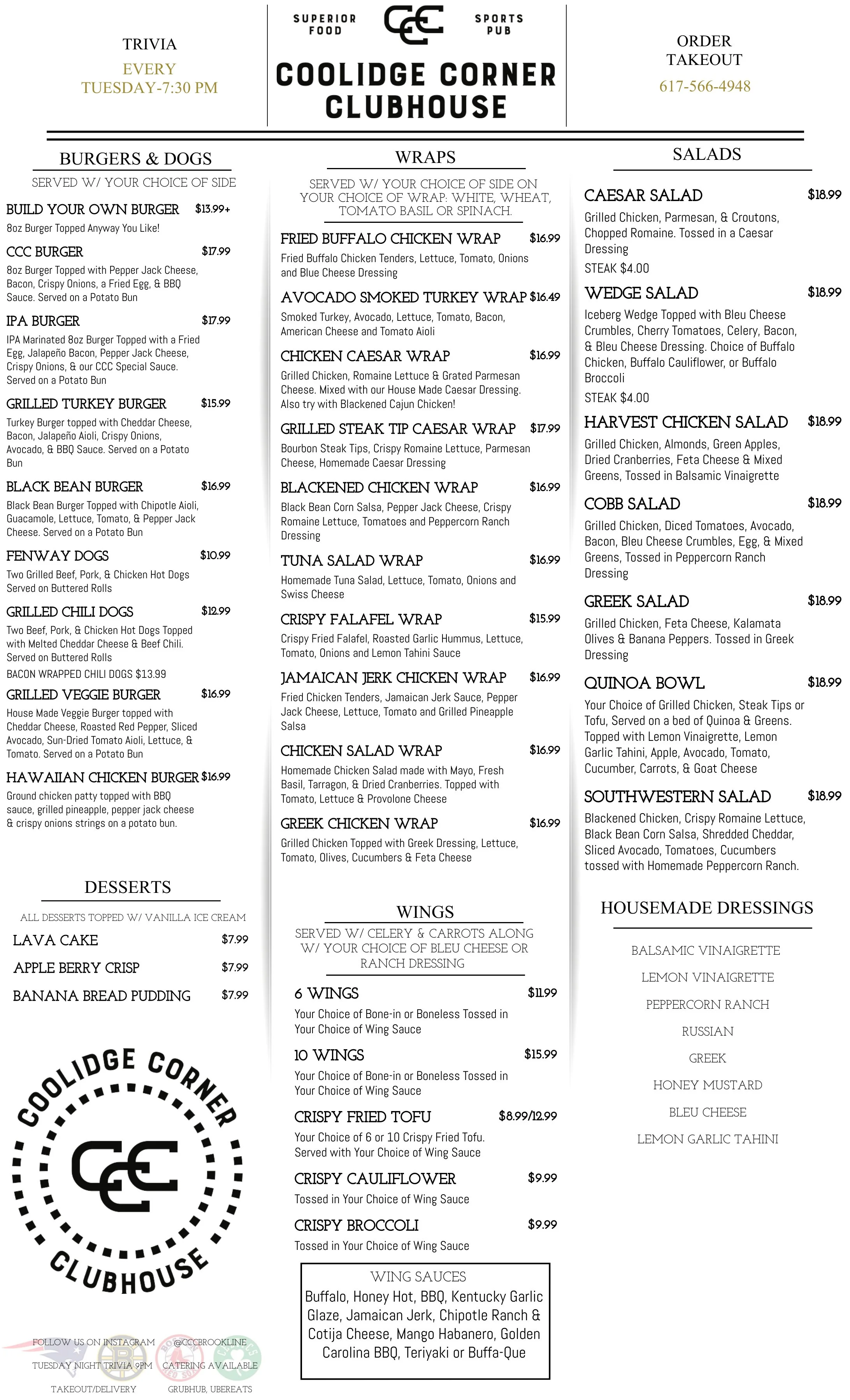 COOLIDGE CORNER CLUBHOUSE