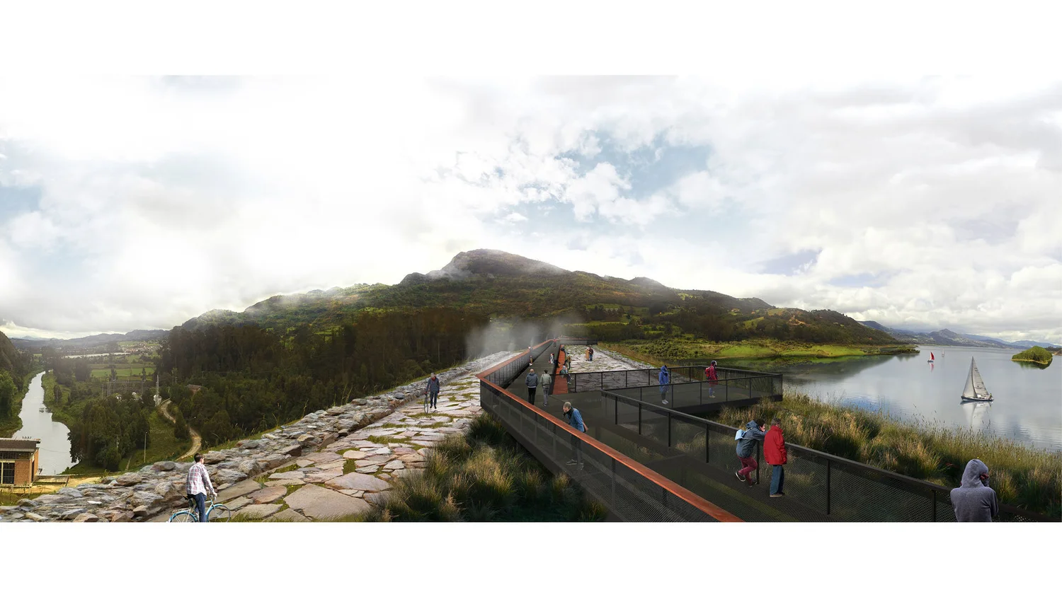 Parque Regional Embalse de Tomine — Cauce Arquitectura