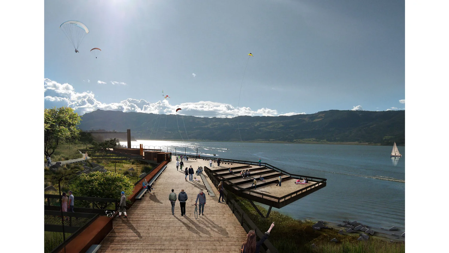 Parque Regional Embalse de Tomine — Cauce Arquitectura
