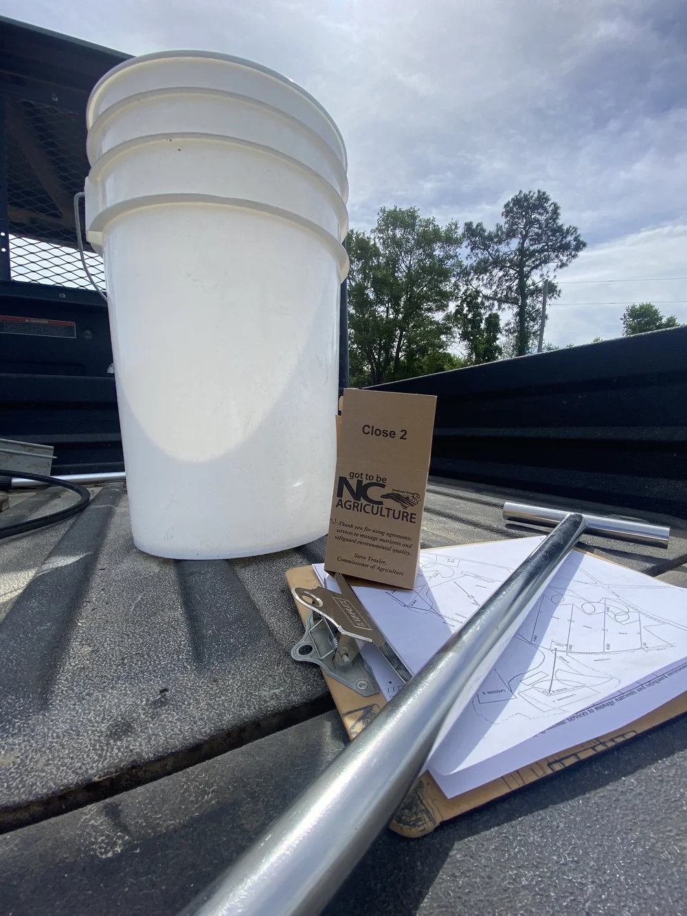 Farmers use soil sampling to care for their land — NC Farm Families