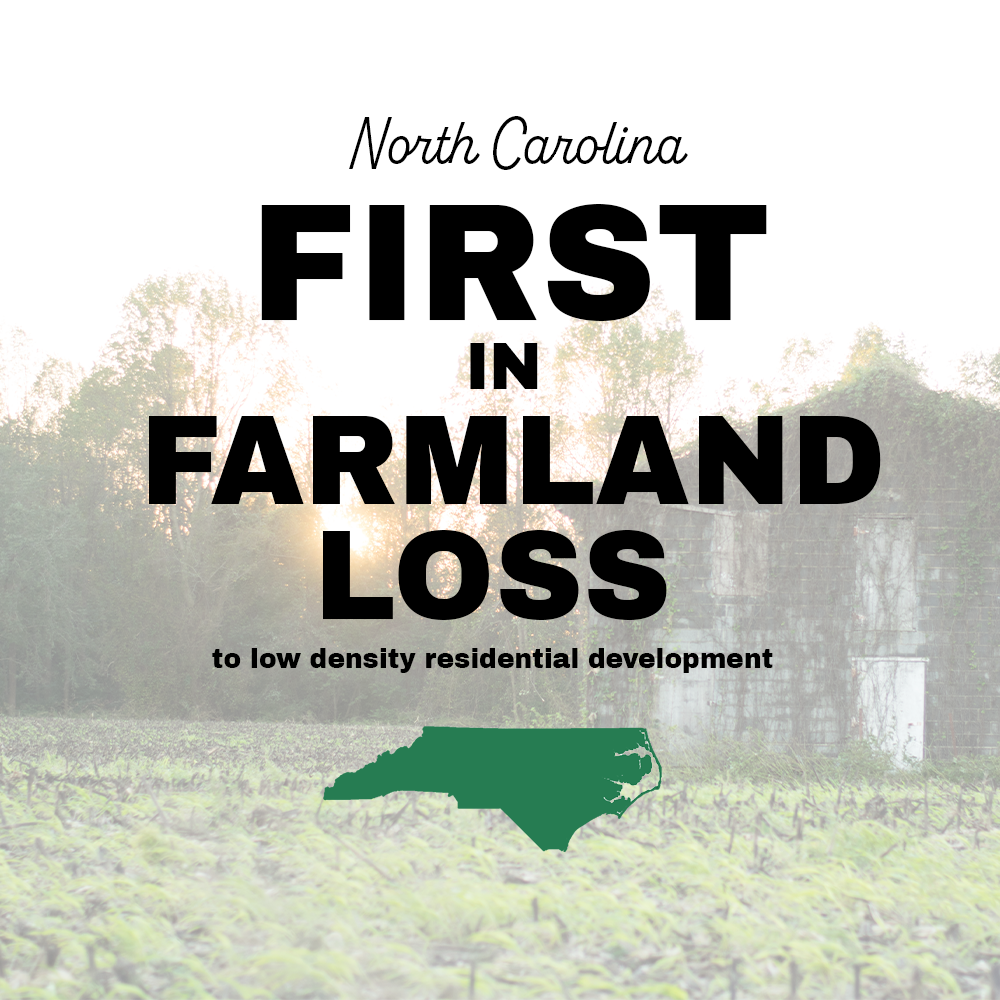 Farms Gone Forever: The plight of development & farmland loss in North ...