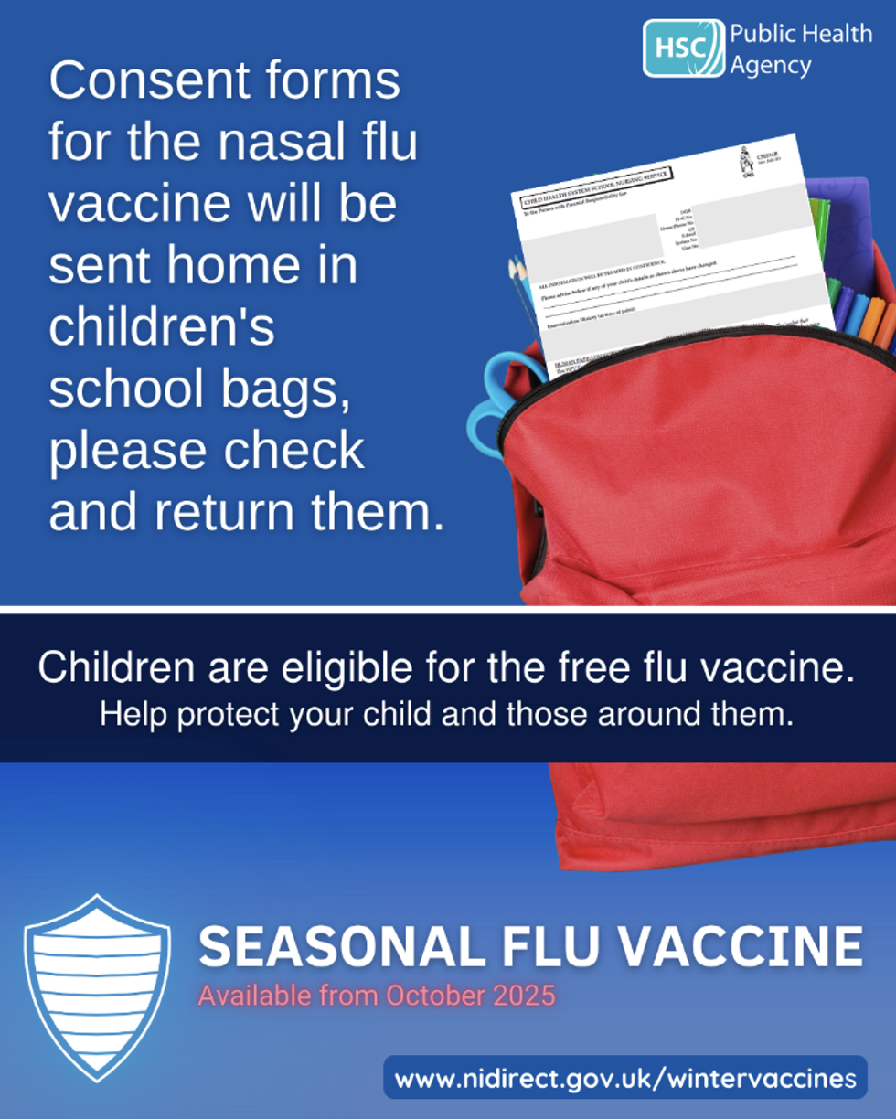 Guidance on the Influenza (2025/26 — Grosvenor Grammar School