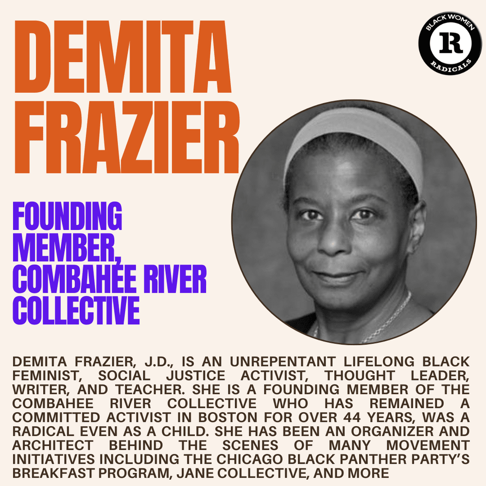 Upcoming Event: 50 Years of Combahee - A Conversation with Demita ...