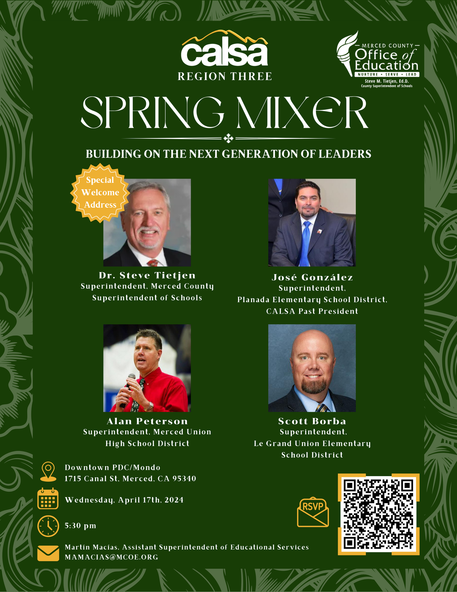 Upcoming Events — CALSA