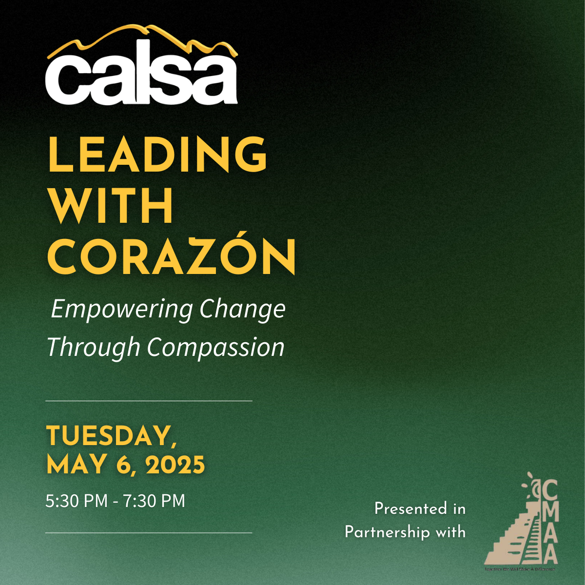 Upcoming Events — CALSA