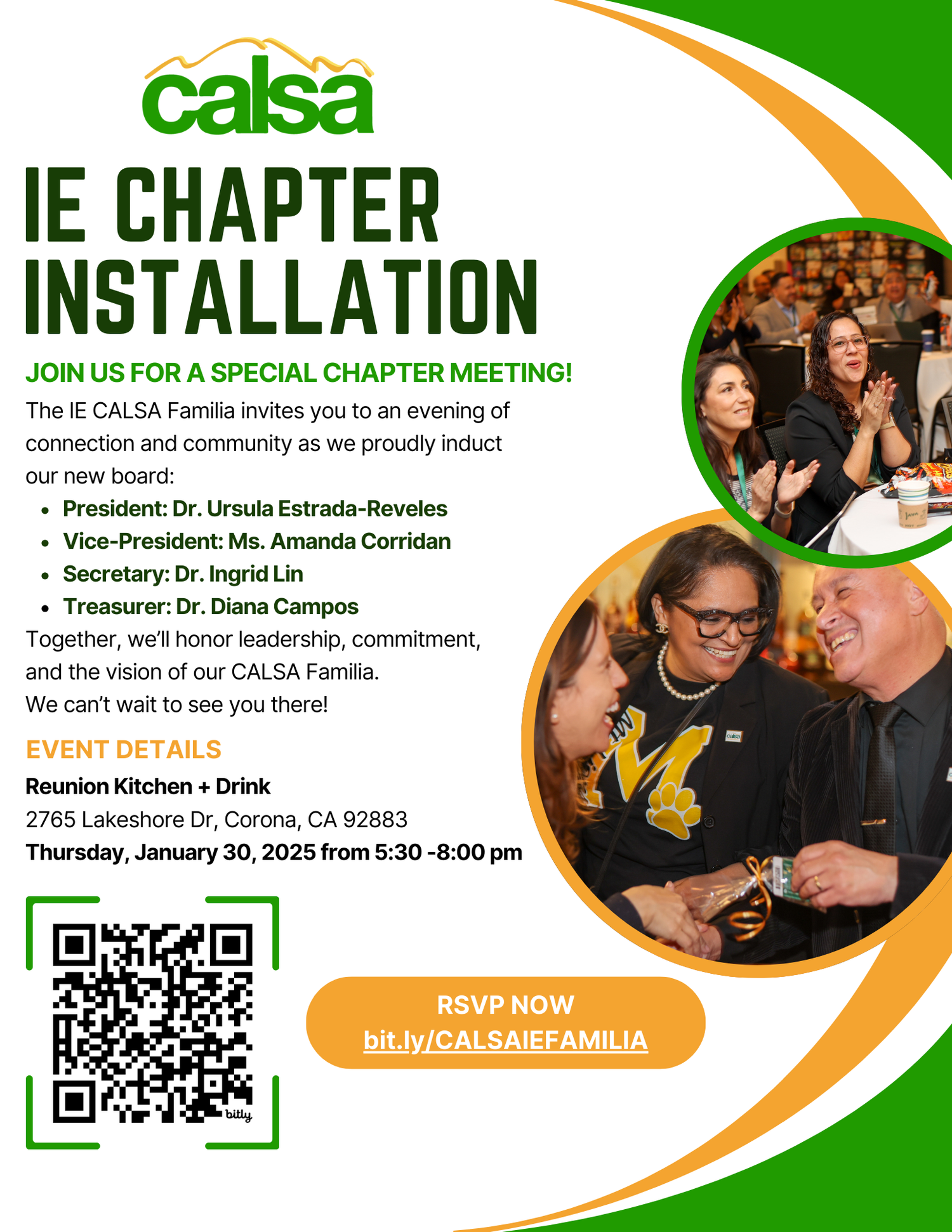 Region Six - IE Chapter Installation — CALSA