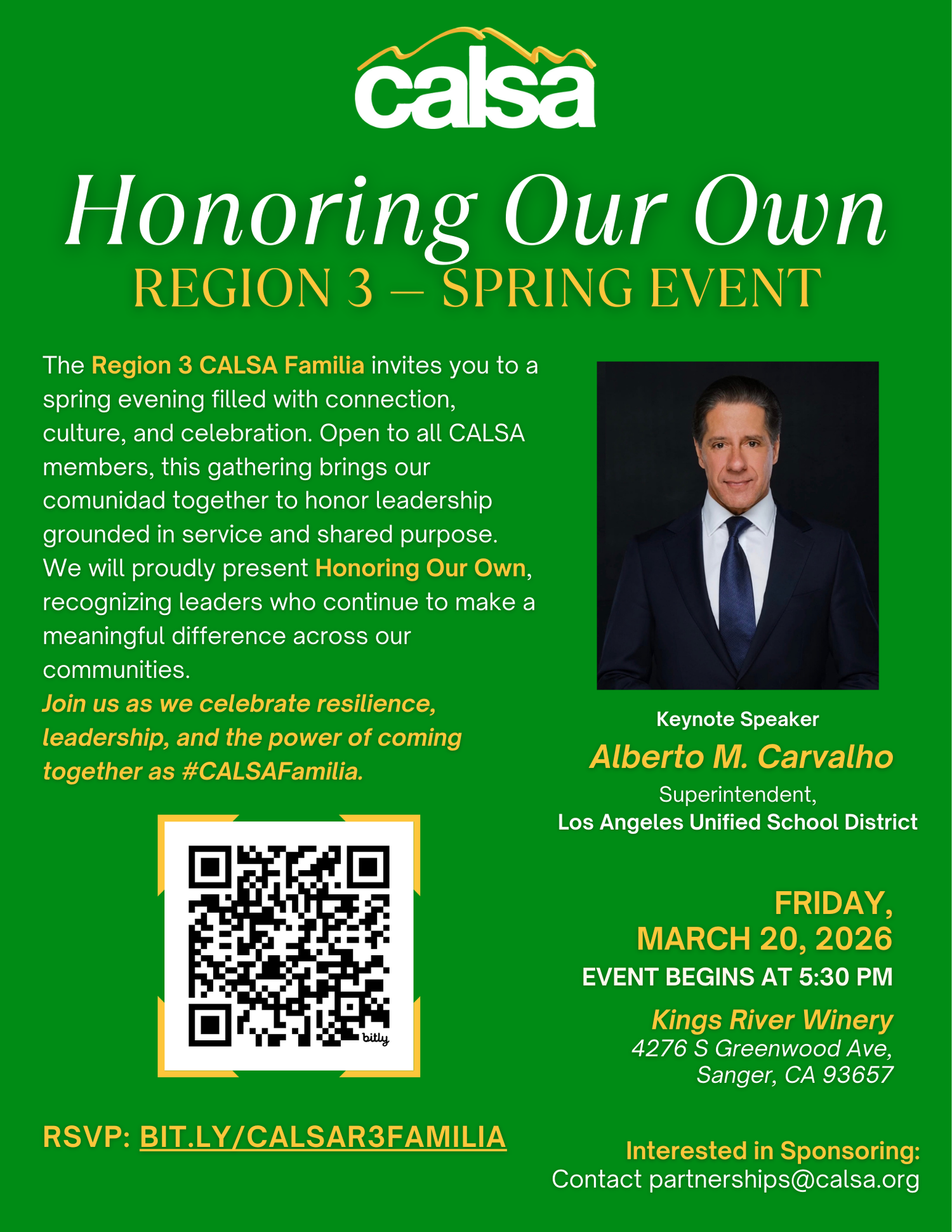 Upcoming Events — CALSA
