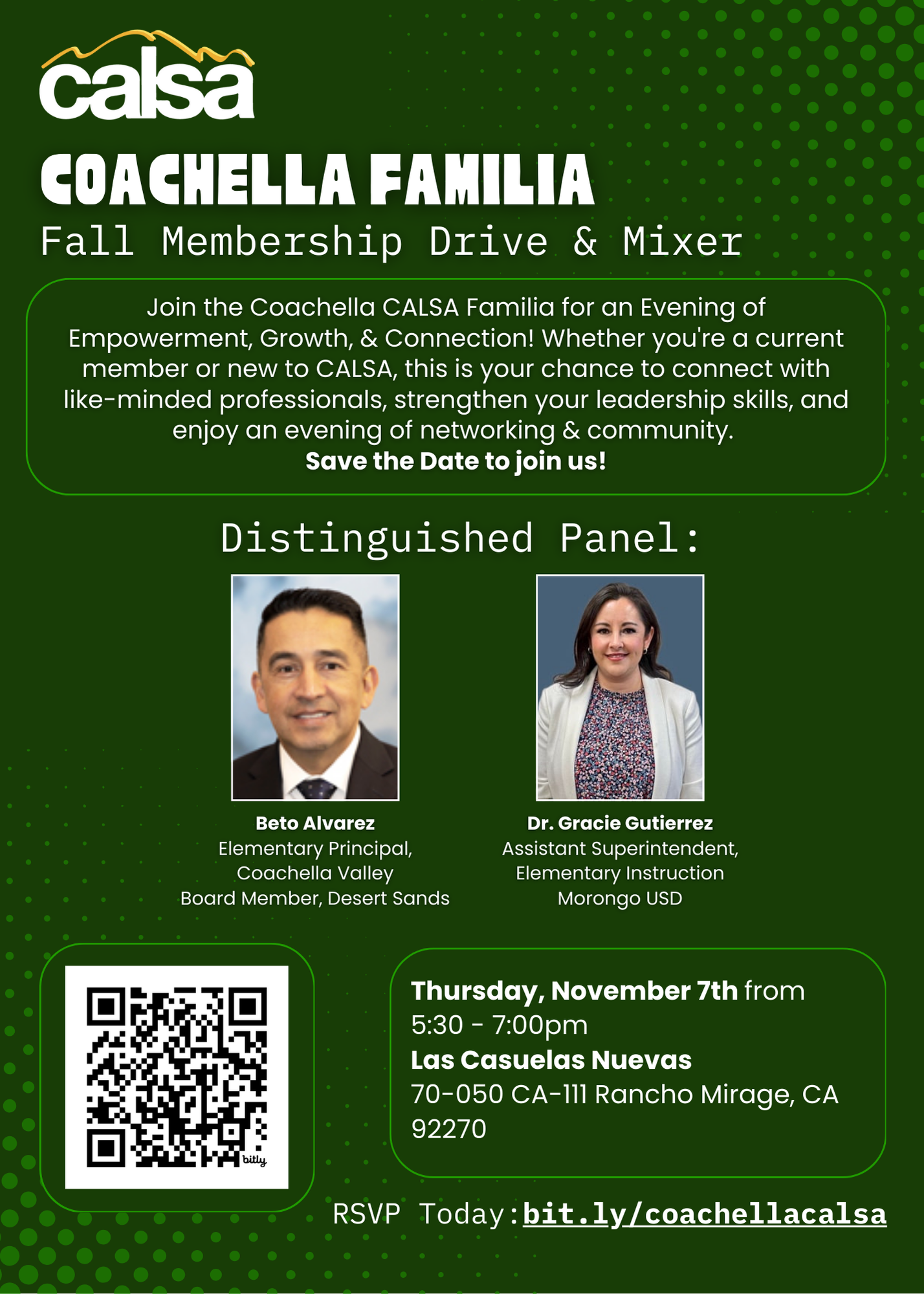 Upcoming Events — CALSA