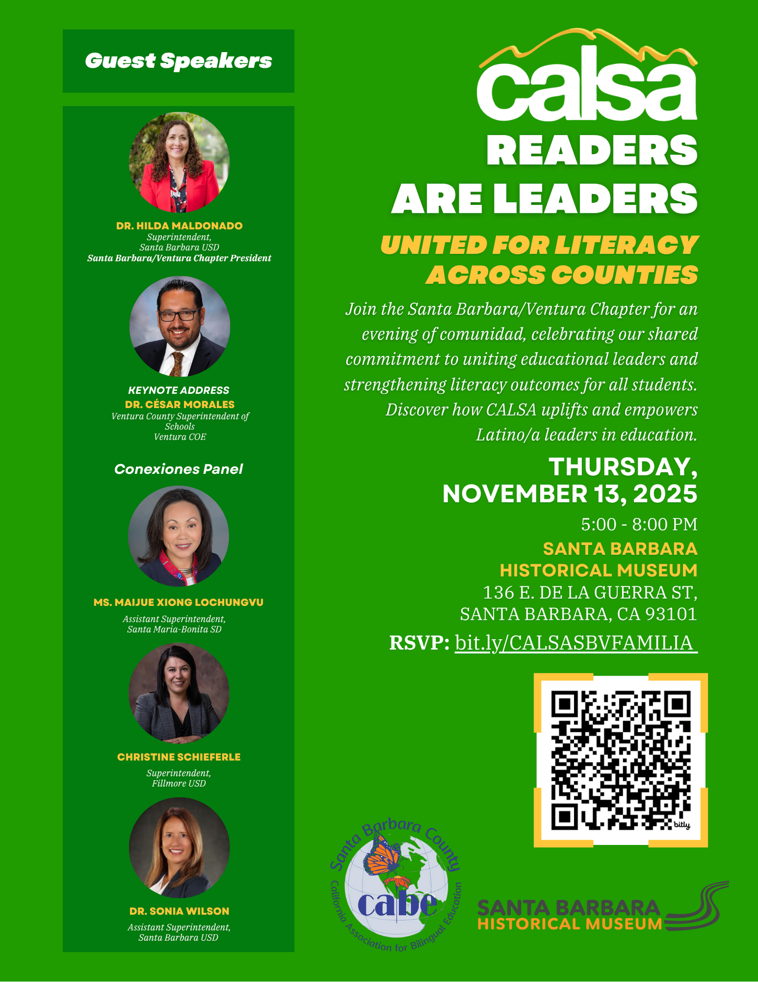 Upcoming Events — CALSA