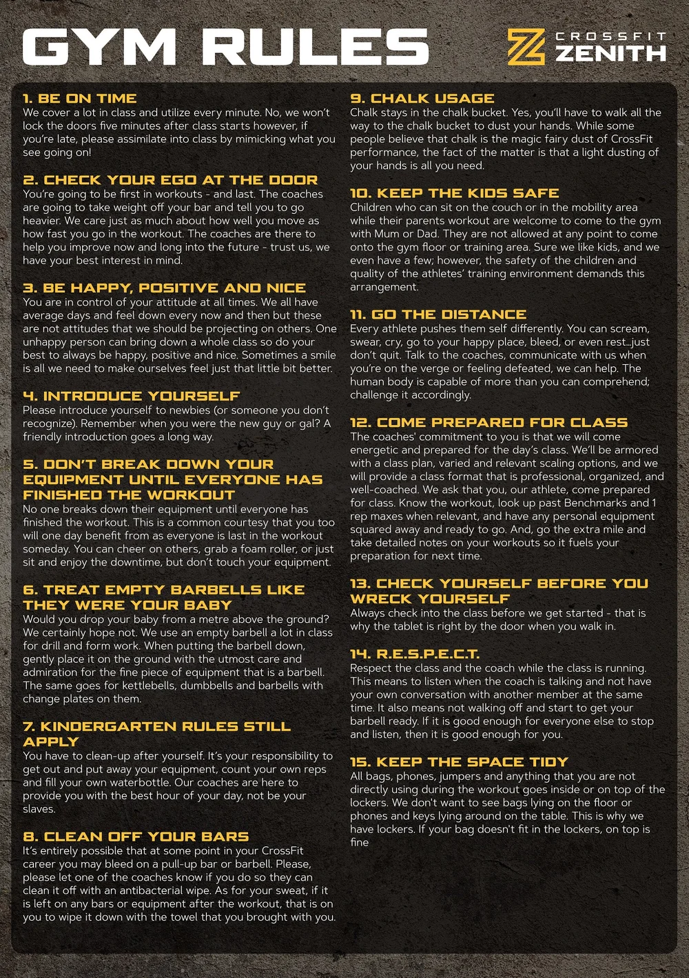 Gym Rules CROSSFIT ZENITH gym-rules-crossfit-zenith