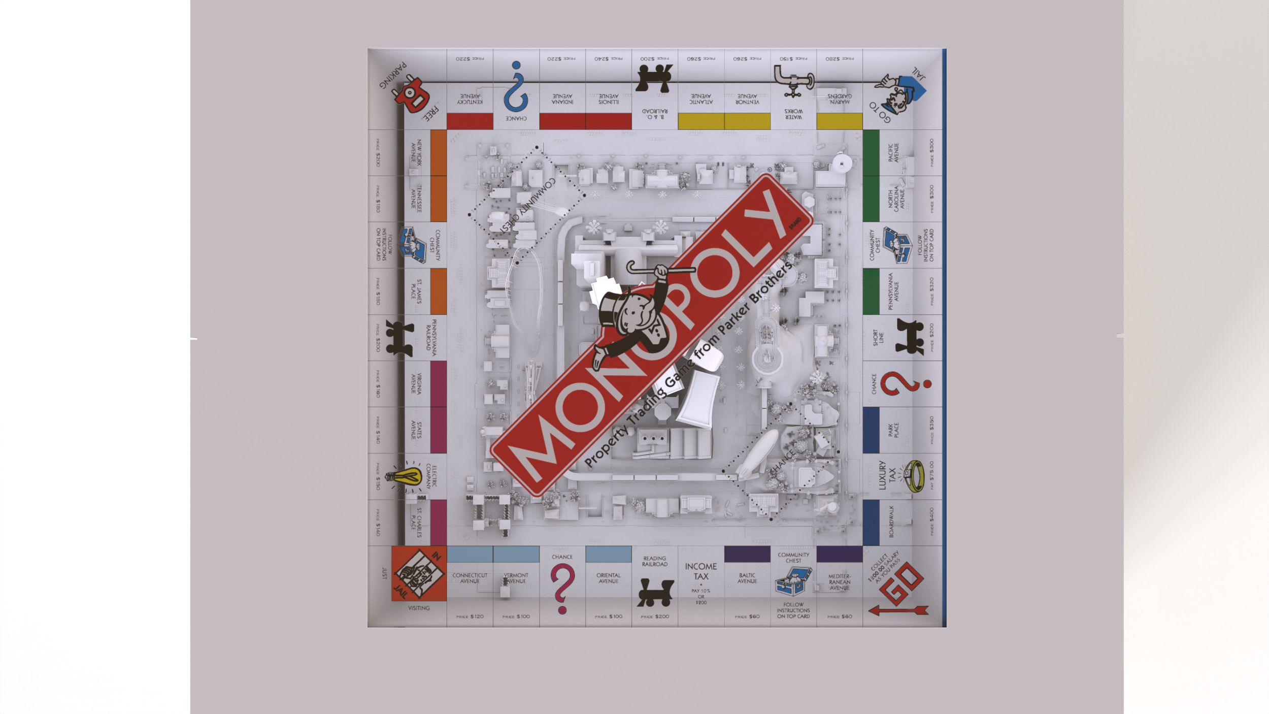 Monopoly Board — Computer Cartel