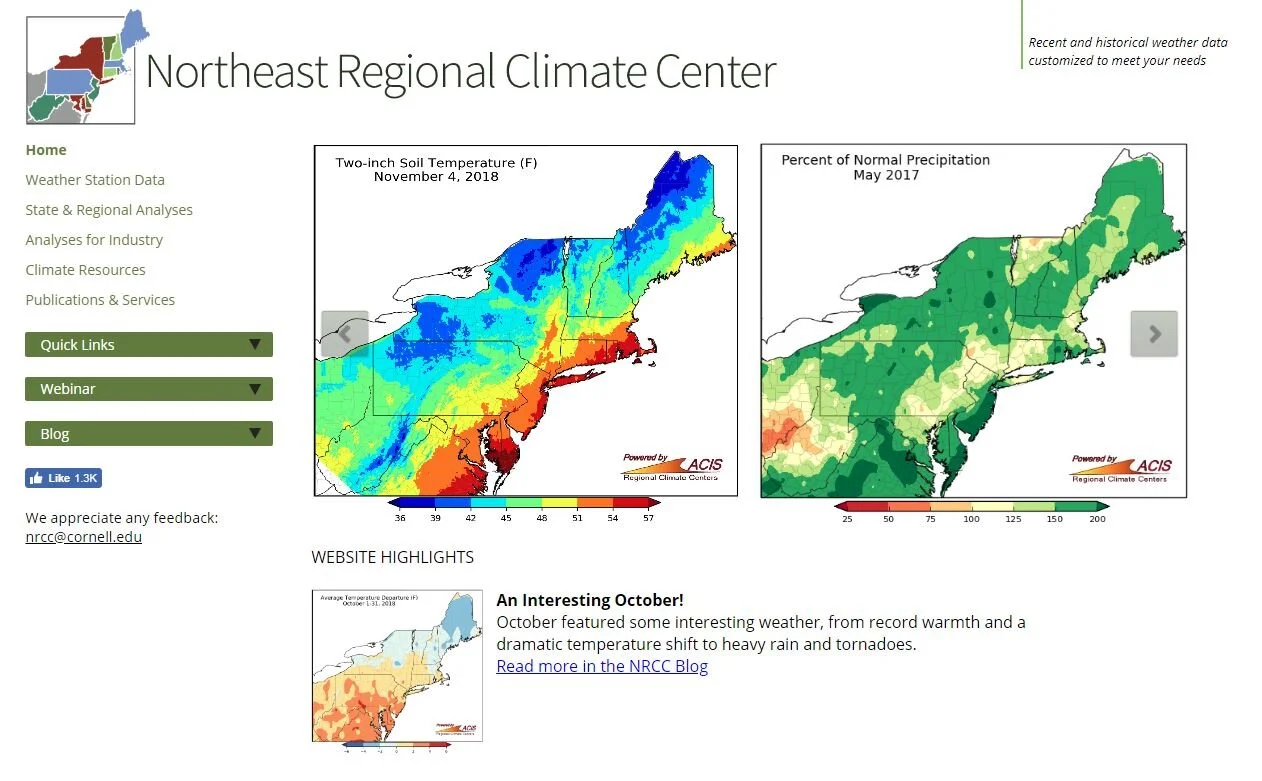 Climate Change in Central New York — Paleontological Research Institution