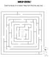 Coloring Activity for Children: Cecil's Colossal Journey Through Time ...