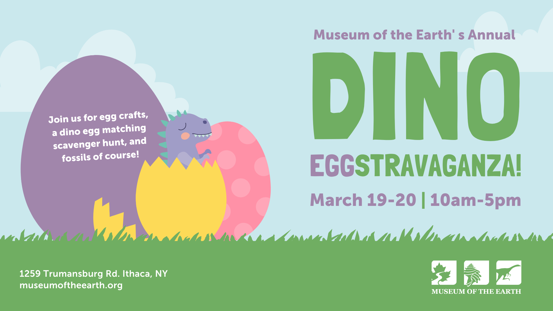 Dino EggStravaganza at the Museum of the Earth — Paleontological ...