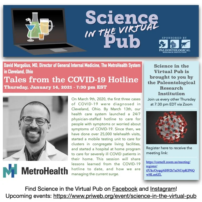 Five Years of Science in the Virtual Pub! — Paleontological Research ...