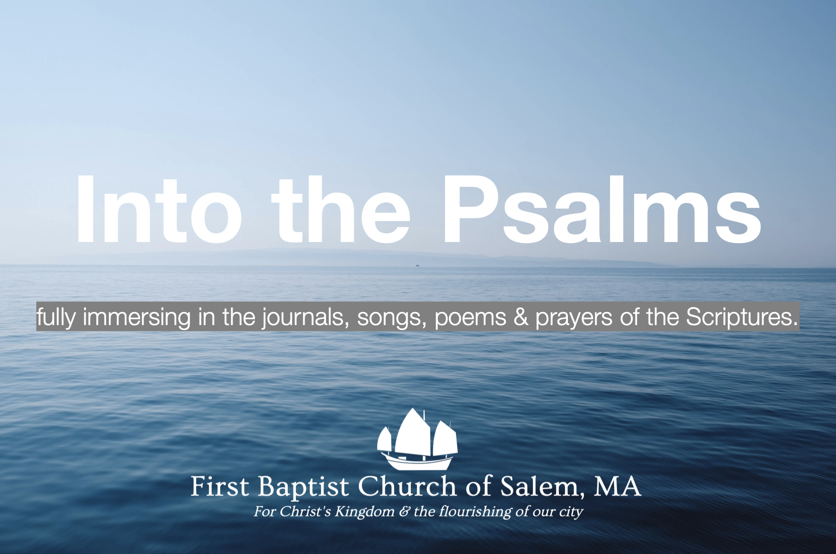 The Psalm of Jesus (Psalm 110) — FBC Salem | Curiosity. Community ...