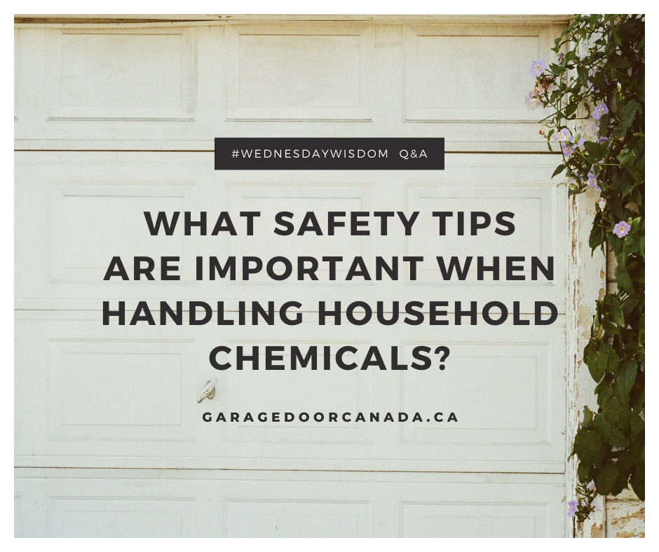 What Safety Tips are Important when Handling Household Chemicals ...