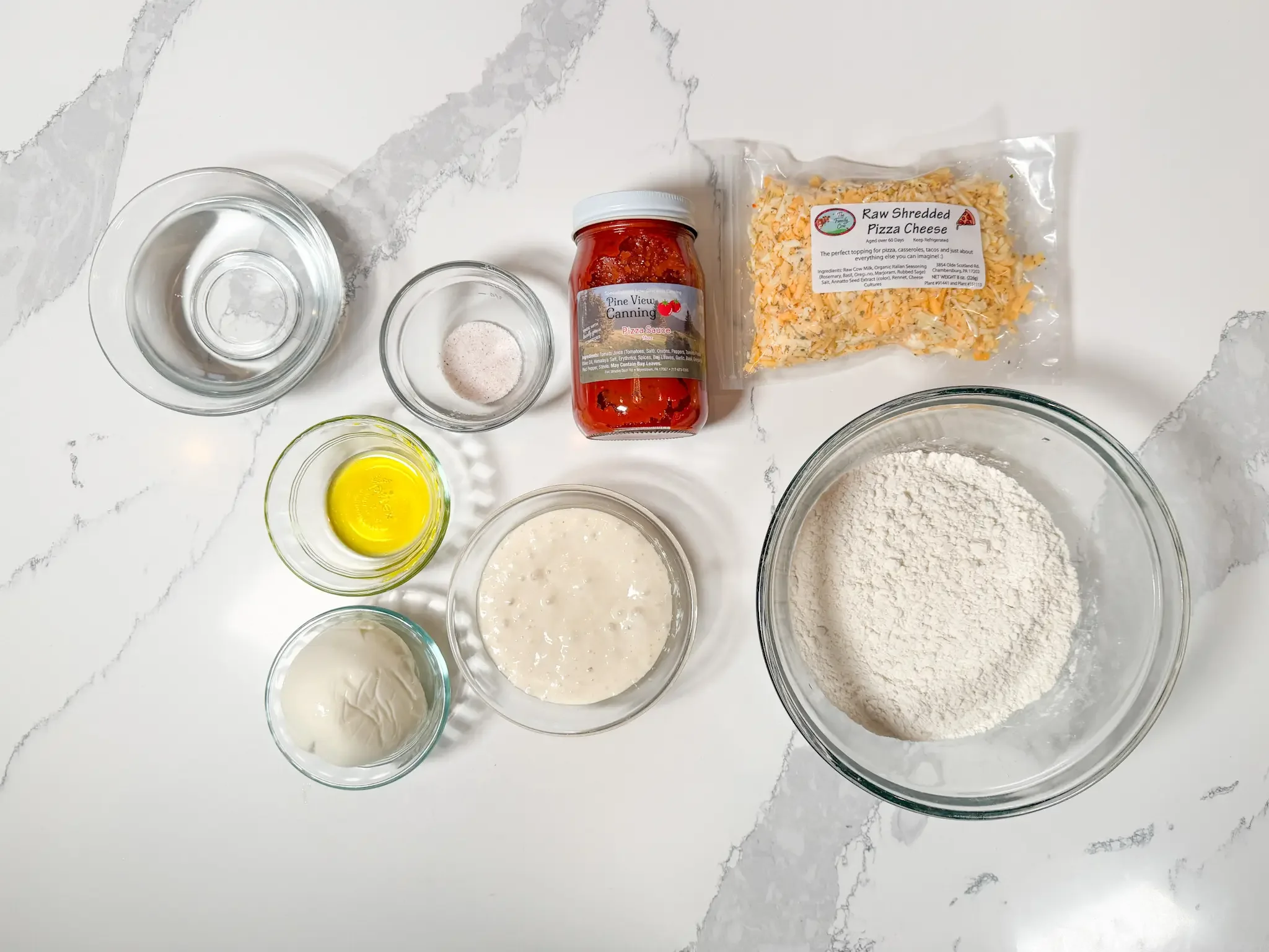 Wood-Fired Style Sourdough Pizza with Fresh Mozzarella & Sausage ...