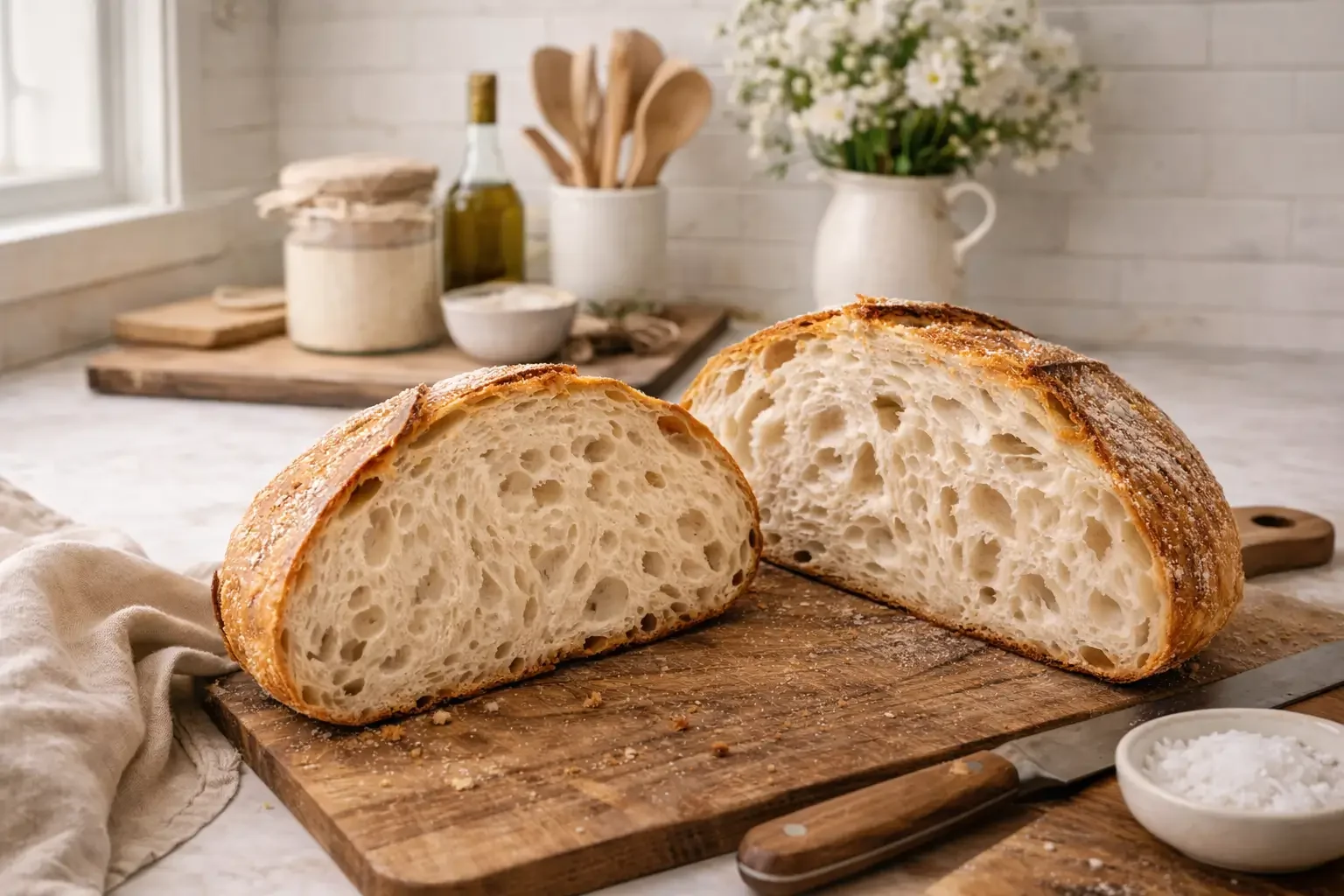 How to Make Your First Sourdough Loaf (Beginner Step-by-Step Guide ...